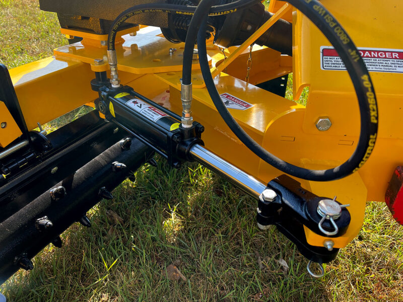 3-Point Power Rake for Compact Tractors | Nortec Raptor Soil Processor