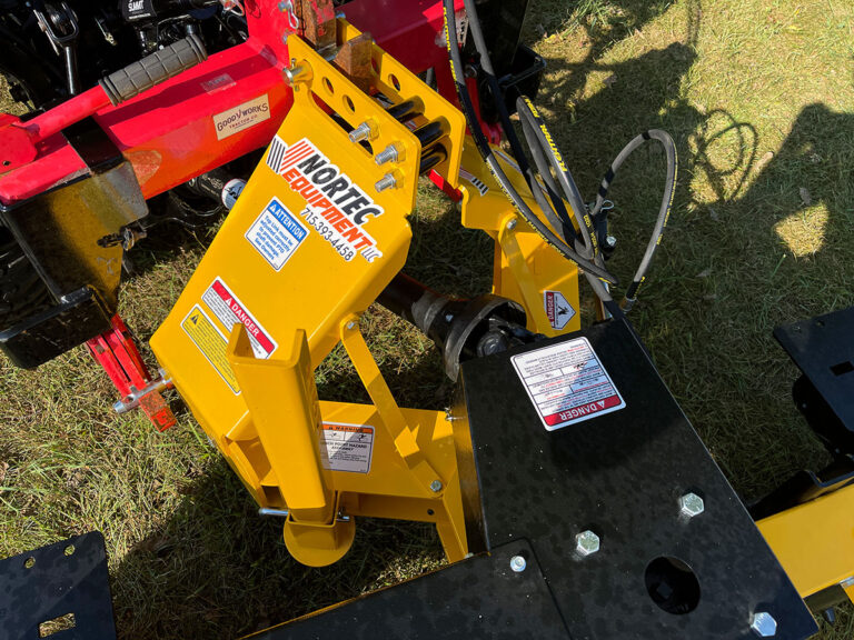 3-Point Power Rake for Compact Tractors | Nortec Raptor Soil Processor