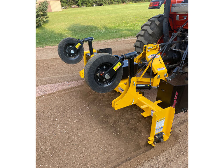 3-Point Power Rake for Compact Tractors | Nortec Raptor Soil Processor