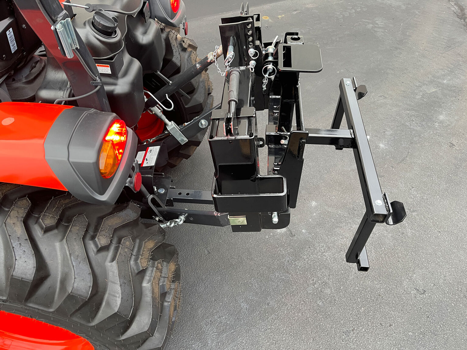 Trash Can Hauler for 2″ Trailer Hitch | Good Works Tractor