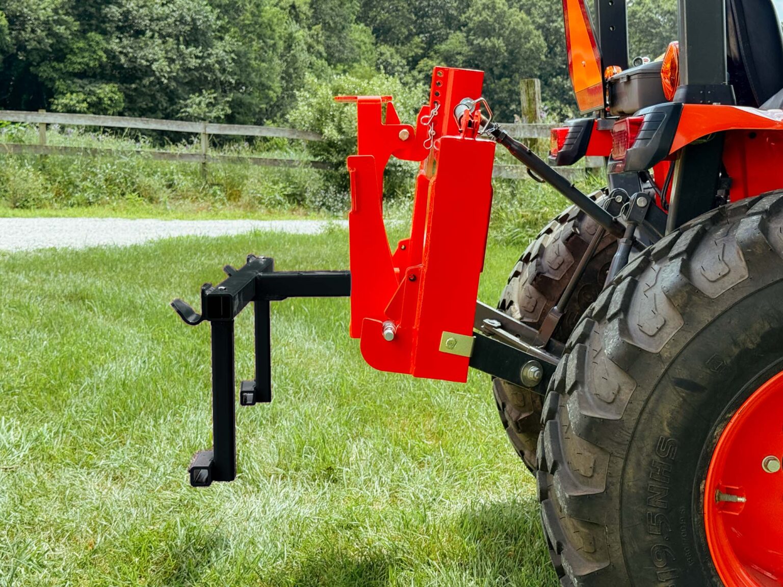 Trash Can Hauler for 2″ Trailer Hitch | Good Works Tractor