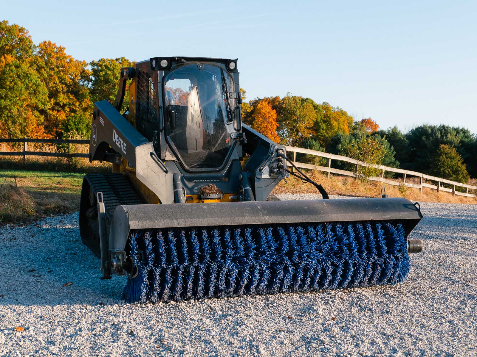 Power Broom for Skid Steers | IronCraft