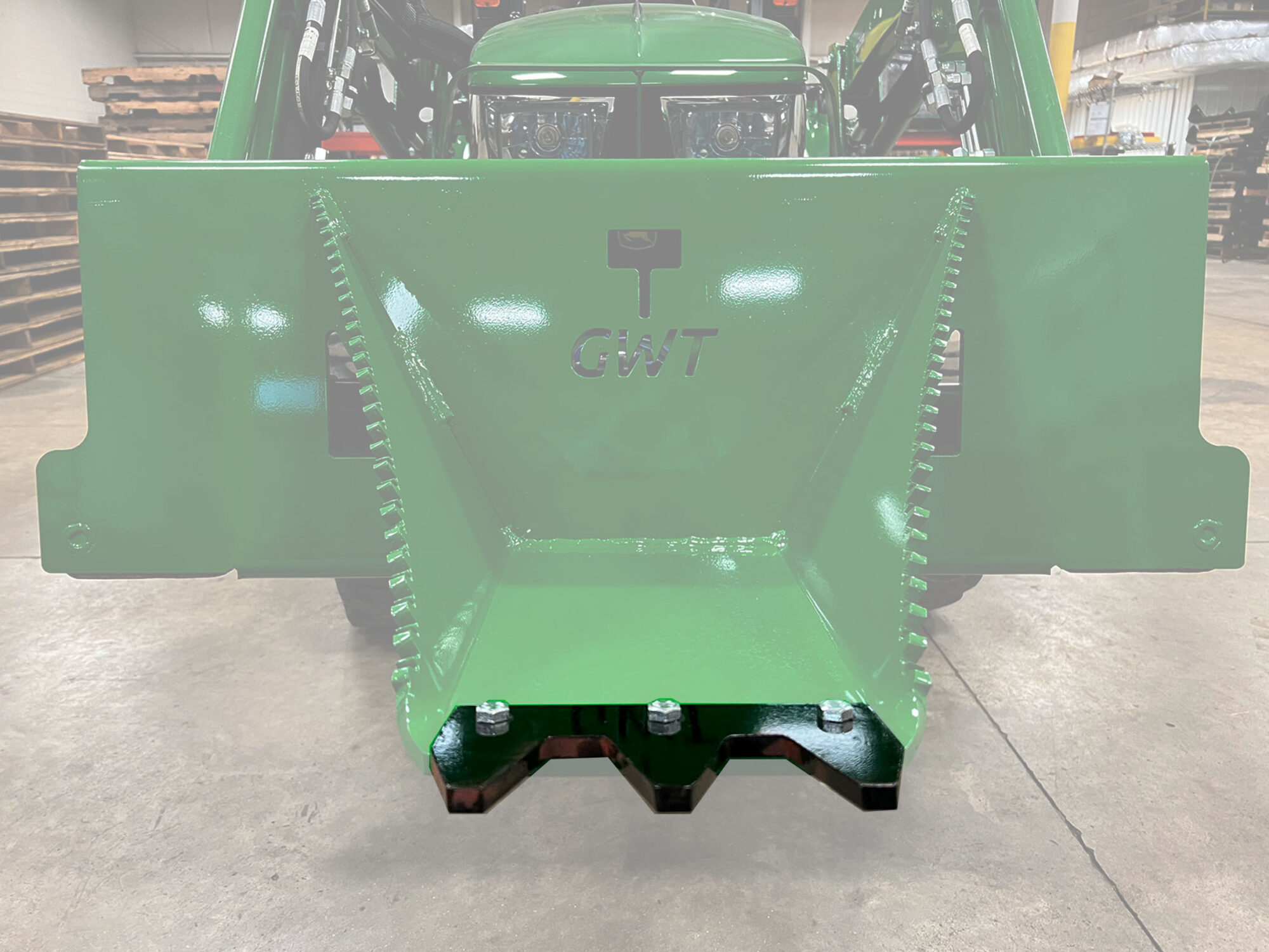 Stump Bucket Replaceable Digging Edges GWT HD Wrecker Attachment - Good ...