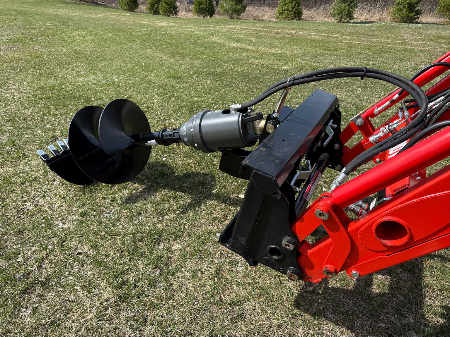 Hydraulic Auger Drive & Post-Hole Digger | IronCraft