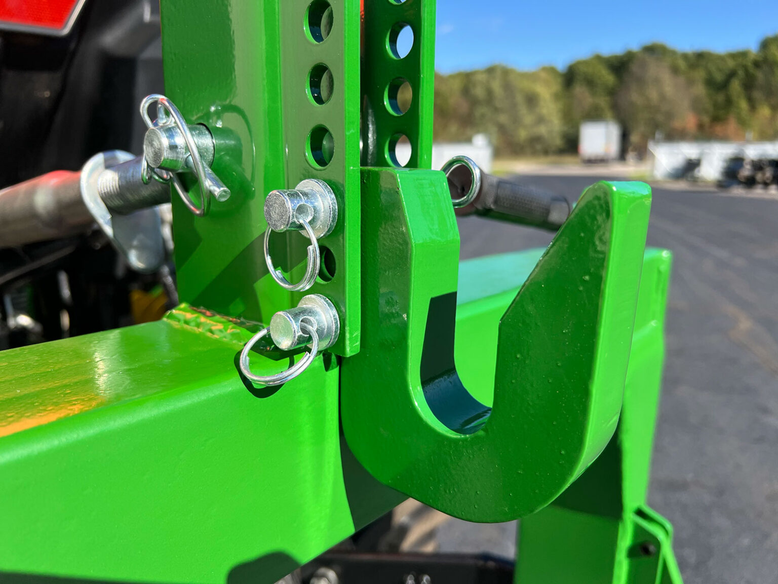 Quick Change Pins for Quick Hitch Top Hook