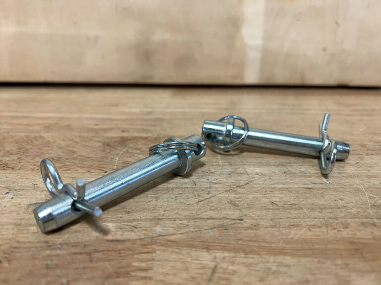 Quick Change Pins for Quick Hitch Top Hook