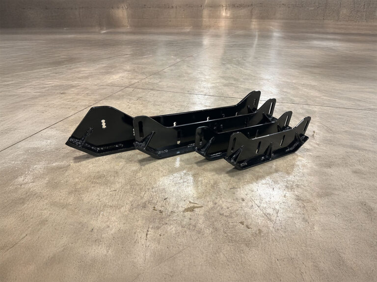 Steel Skid Runners for HLA Snow Pusher - Good Works Tractors