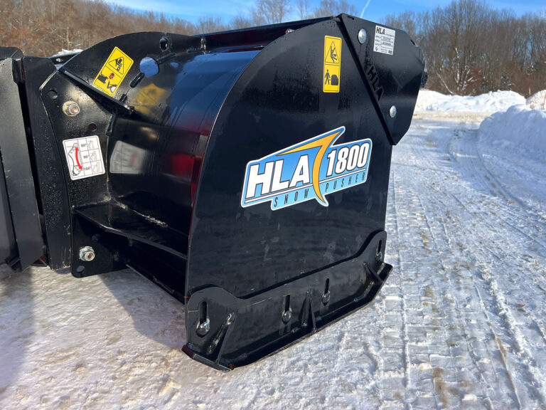 Steel Skid Runners for HLA Snow Pusher