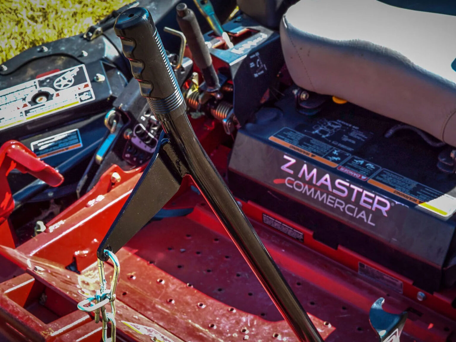 Front-Mount Dethatcher for Zero Turns | CMP Attachments