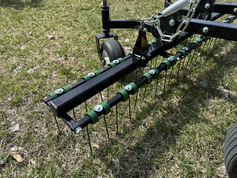 Front-Mount Dethatcher for Zero Turns | CMP Attachments