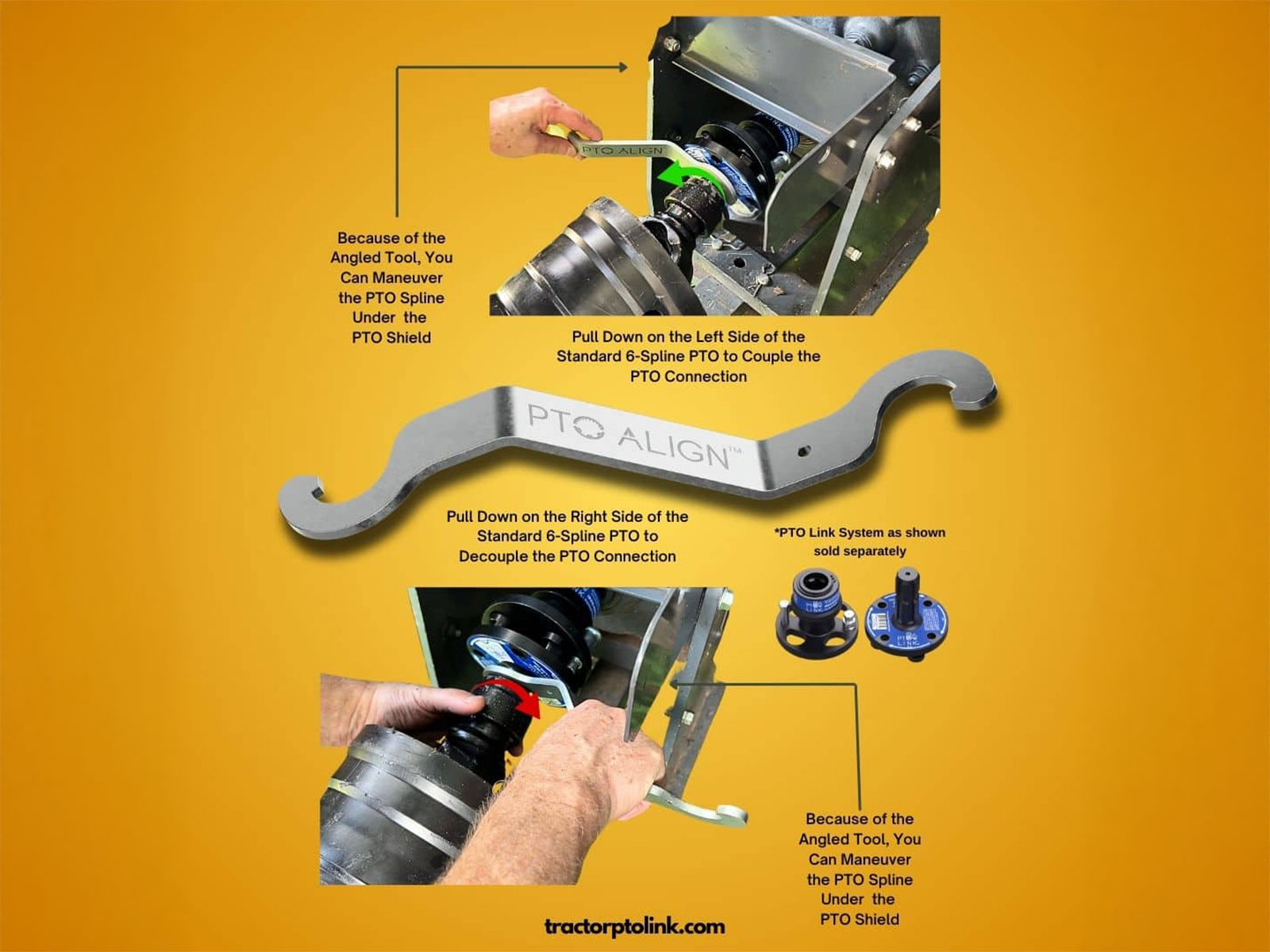 Buy PTO Shaft Wrench PTO Align™ Spanner Wrench - Good Works Tractors