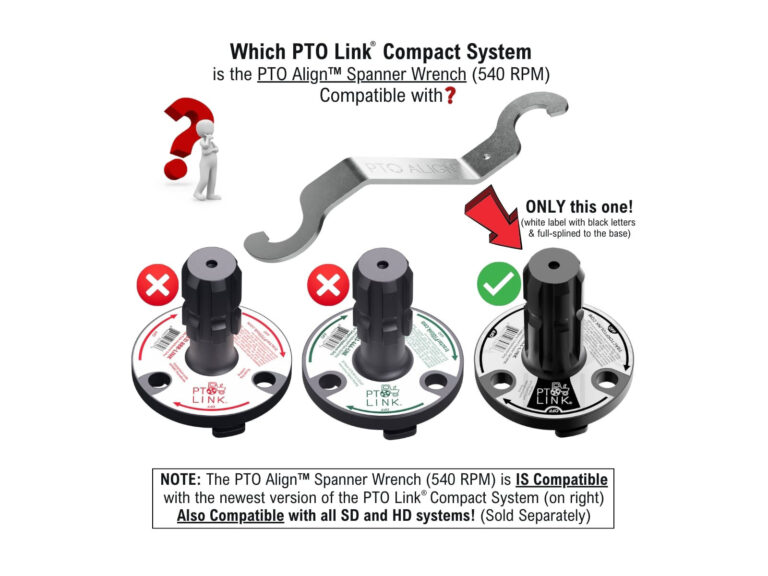 Buy PTO Shaft Wrench PTO Align™ Spanner Wrench - Good Works Tractors