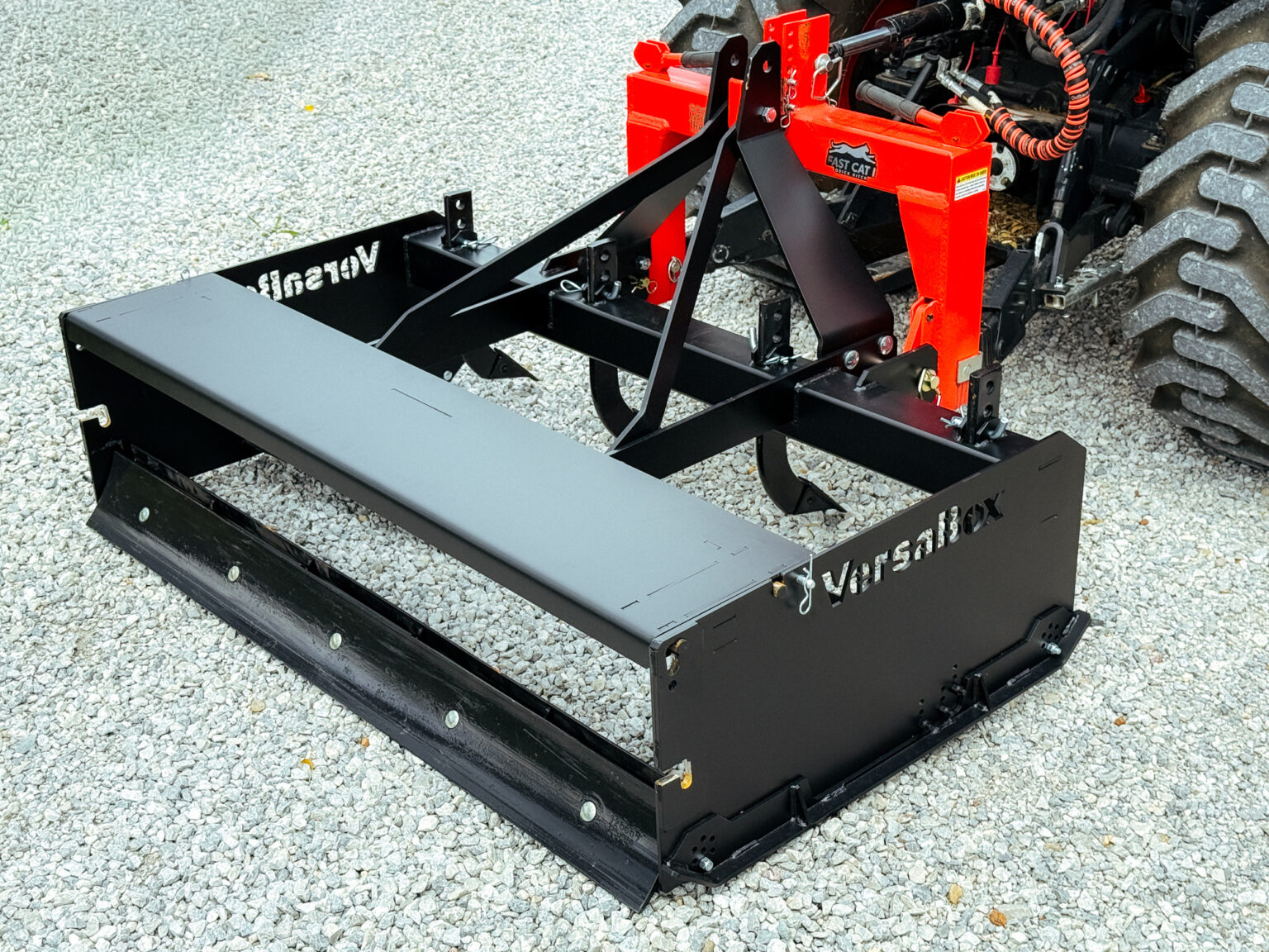 3-Point Power Rake for Compact Tractors | Nortec Raptor Soil Processor